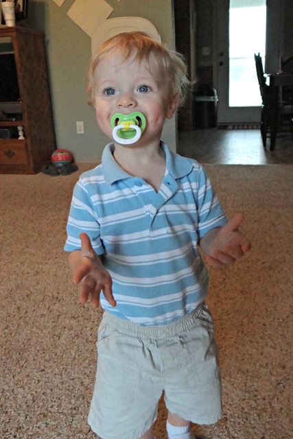 Anything But Grey: Paci Baby . . . Errrr, Toddler