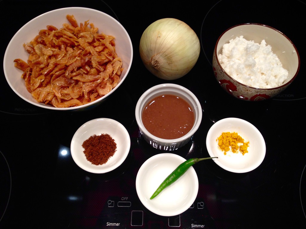 Kismur (Dried Shrimp Salad)