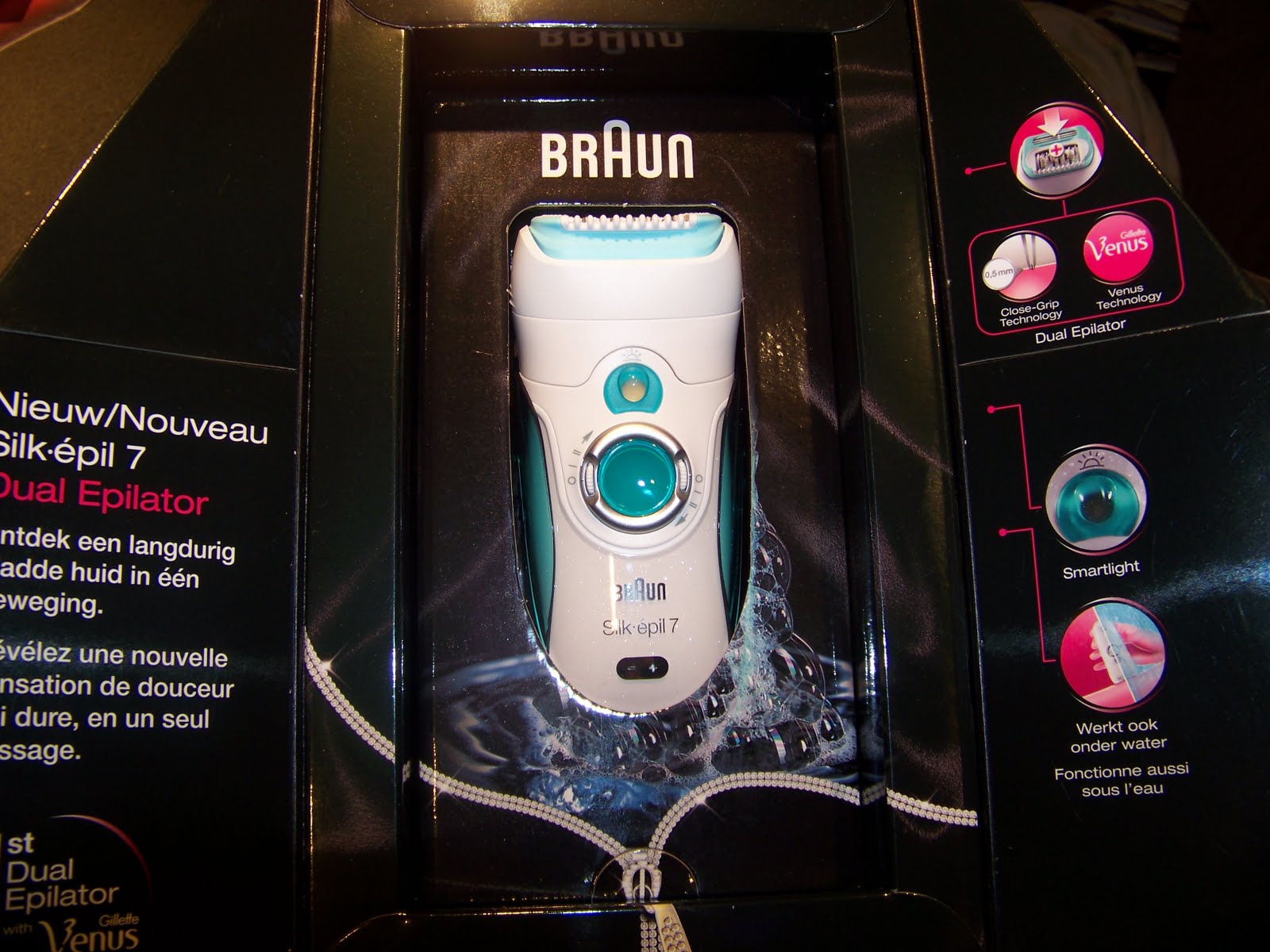 Gladde benen: Venus Embrace Vs. Braun Silk-épil 7 Dual Epilator