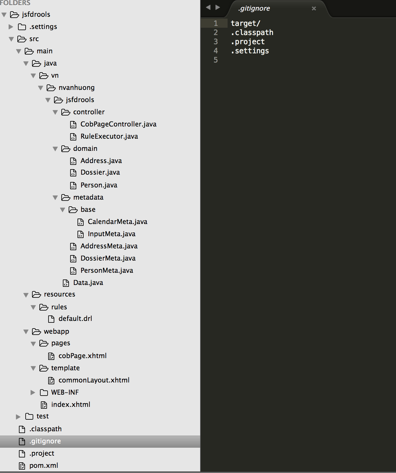 Using Drools to Dynamically Manipulate Metadata of JSF Components