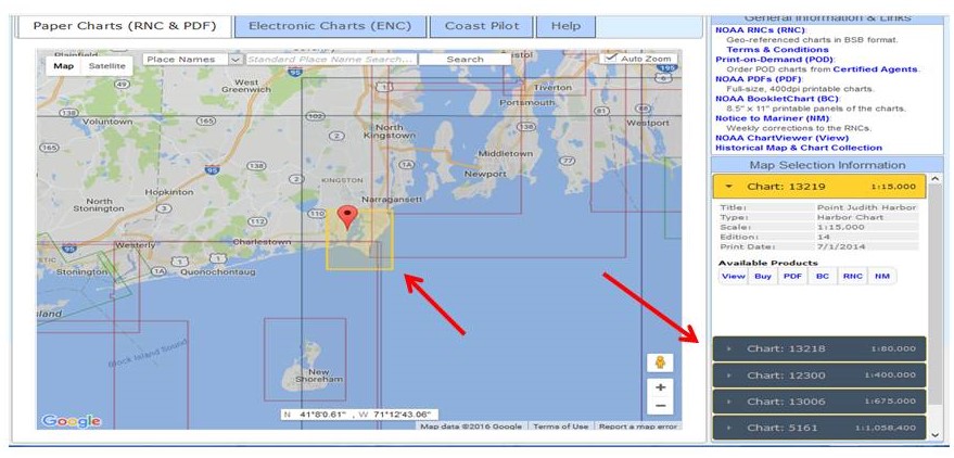 Salt Marsh Cottage: Free Nautical Chart Prints