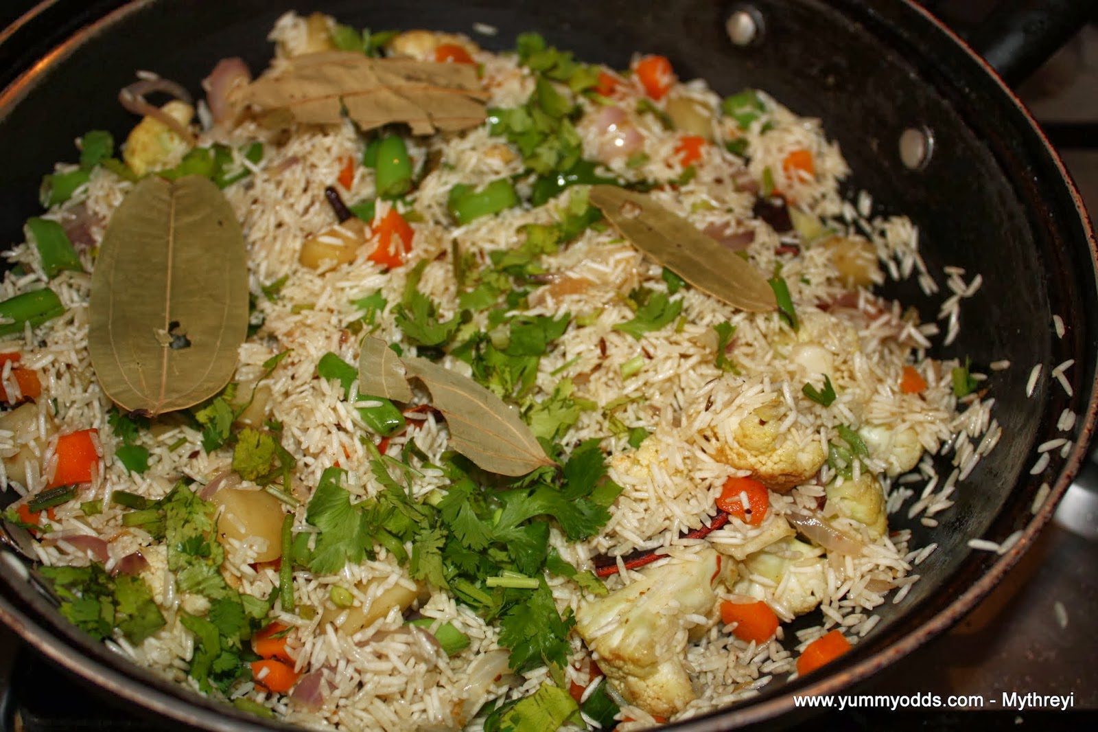 Yum! Yum! Yum!: Vegetable Pulao ( Step-by-Step)
