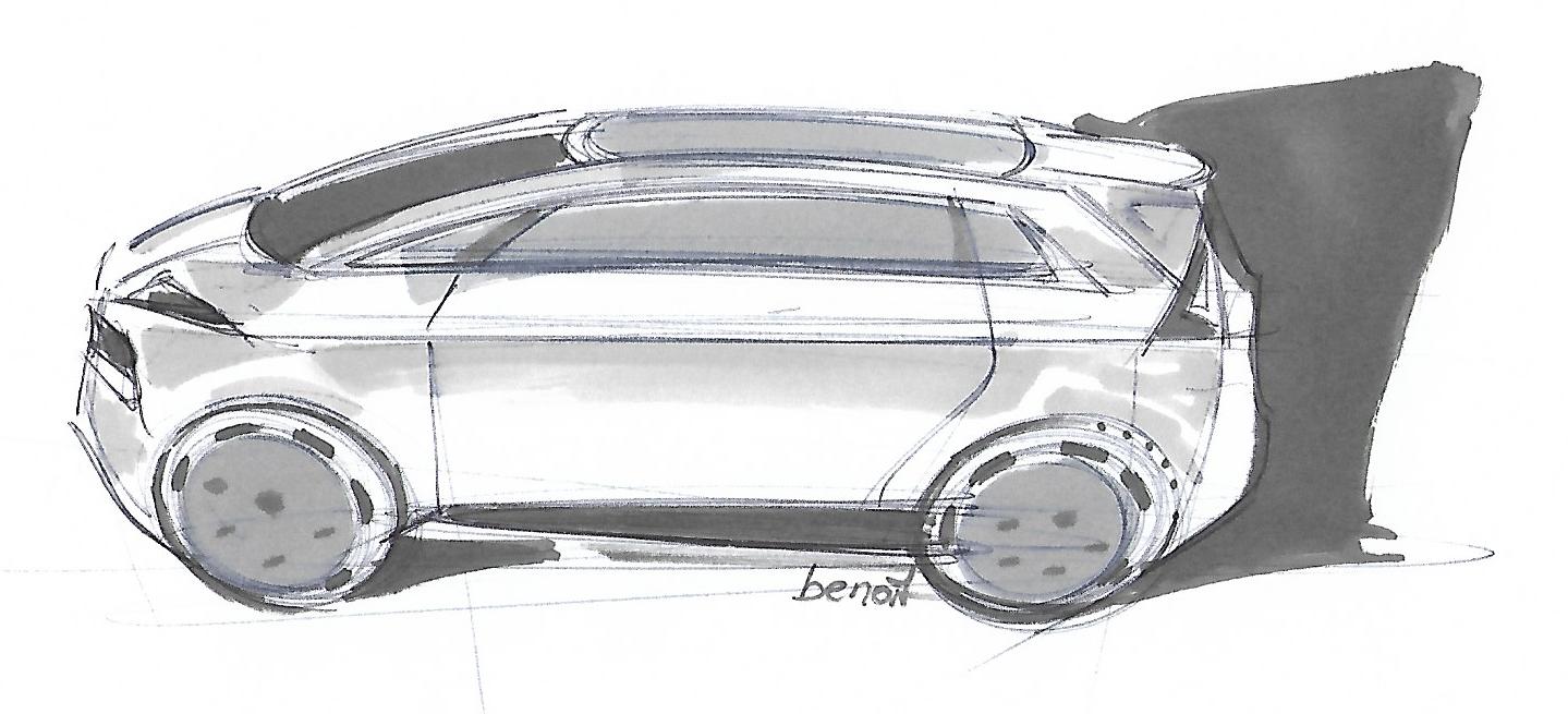 benoît's auto sketch