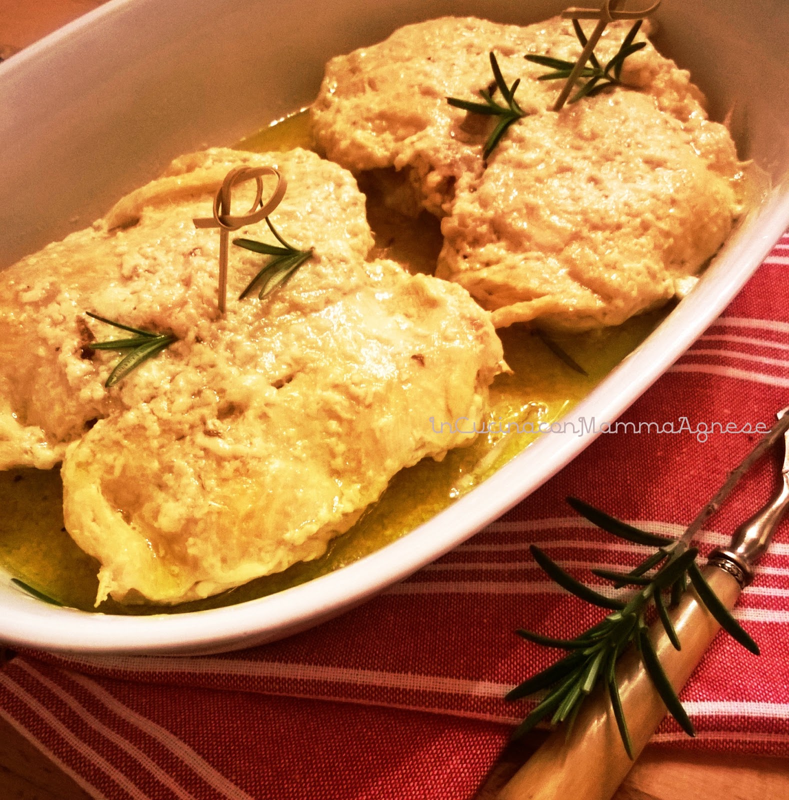 Tasche di Galletto Vallespluga ripiene con Prosciutto e Formaggio 🐔🐔 ...