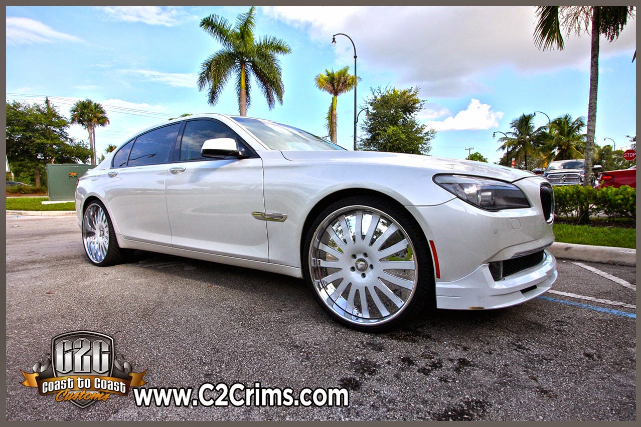 C2C Rims: BMW 750 LI 22" FORGIATO'S