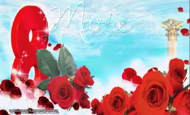 Felicitari 8 martie 8 martie cu flori gifuri
