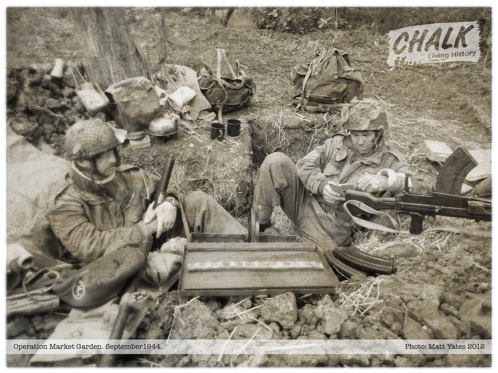 Chalk Living History - the Glider Pilot Regiment: July 2012