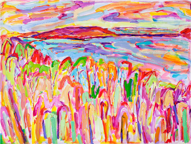 kensington bliss: Expressionist Artist Brenda Clark, Suttons Bay Art ...