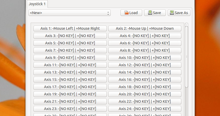 Map Keyboardmouse Input To Your Gamepad With Antimicro ~ Web Upd8 Ubuntu Linux Blog