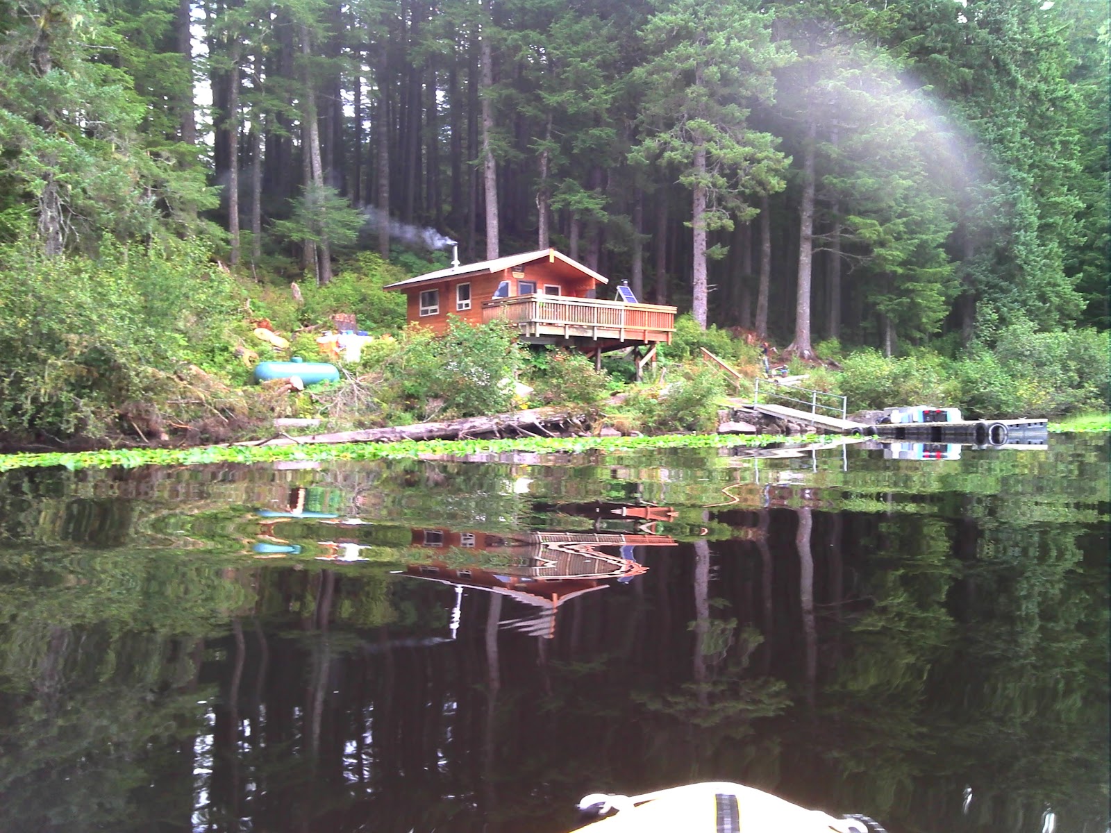 Our Alaska Adventures: Labor Day Friday: Windfall Lake Cabin