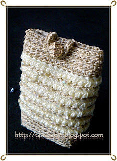 Tas Rajut Online Shop: Tas Rajut Motif Bunga Besar