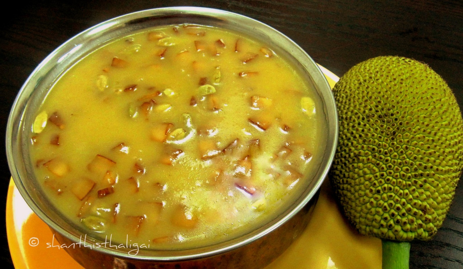 Shanthi Krishnakumar's cook book: CHAKKA PRADHAMAN / JACKFRUIT PAYASAM ...