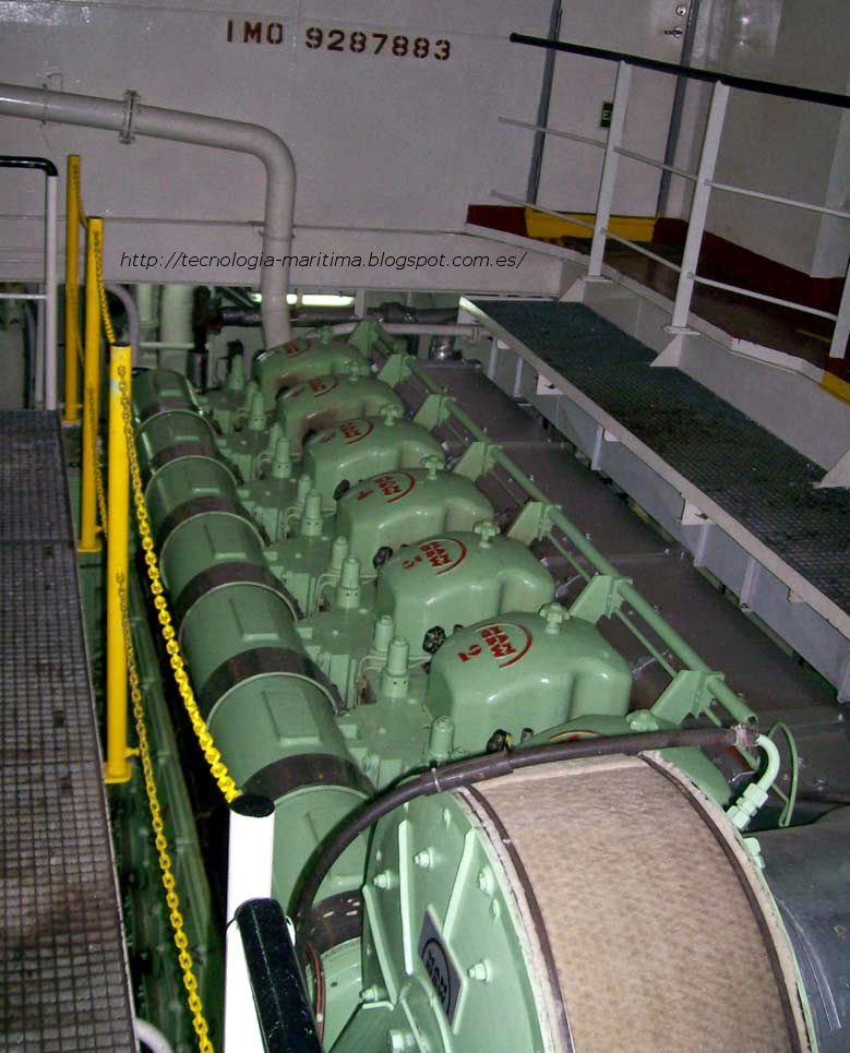 Motor diesel MAN 7L 32-40