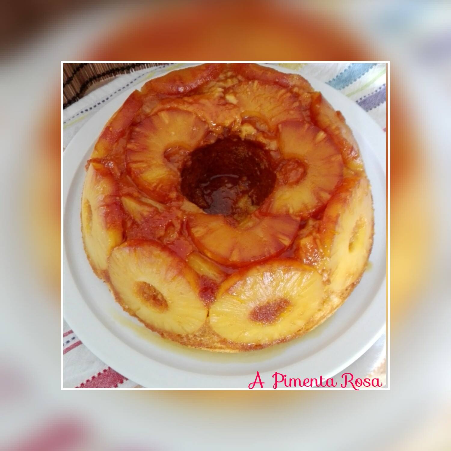 Bolo Ananás Caramelizado