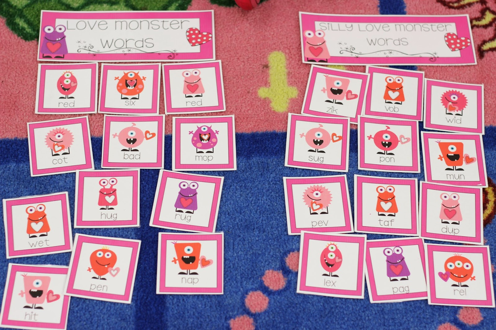 Freebielicious: Real/Nonsense Words