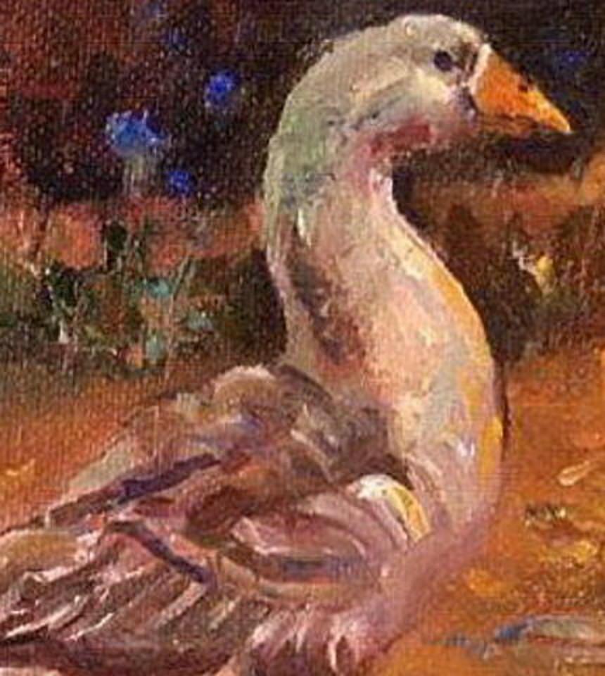 DAILY PAINTERS MARKETPLACE: Good For The Goose- Gander