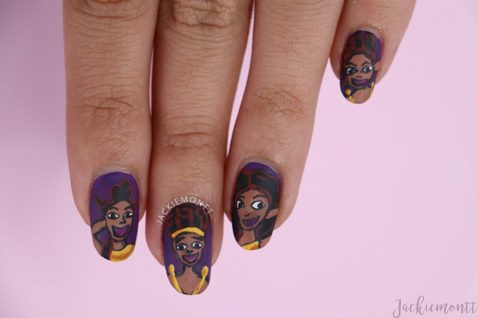 The Muses Nail Art | Disney Hercules Series - JACKIEMONTT