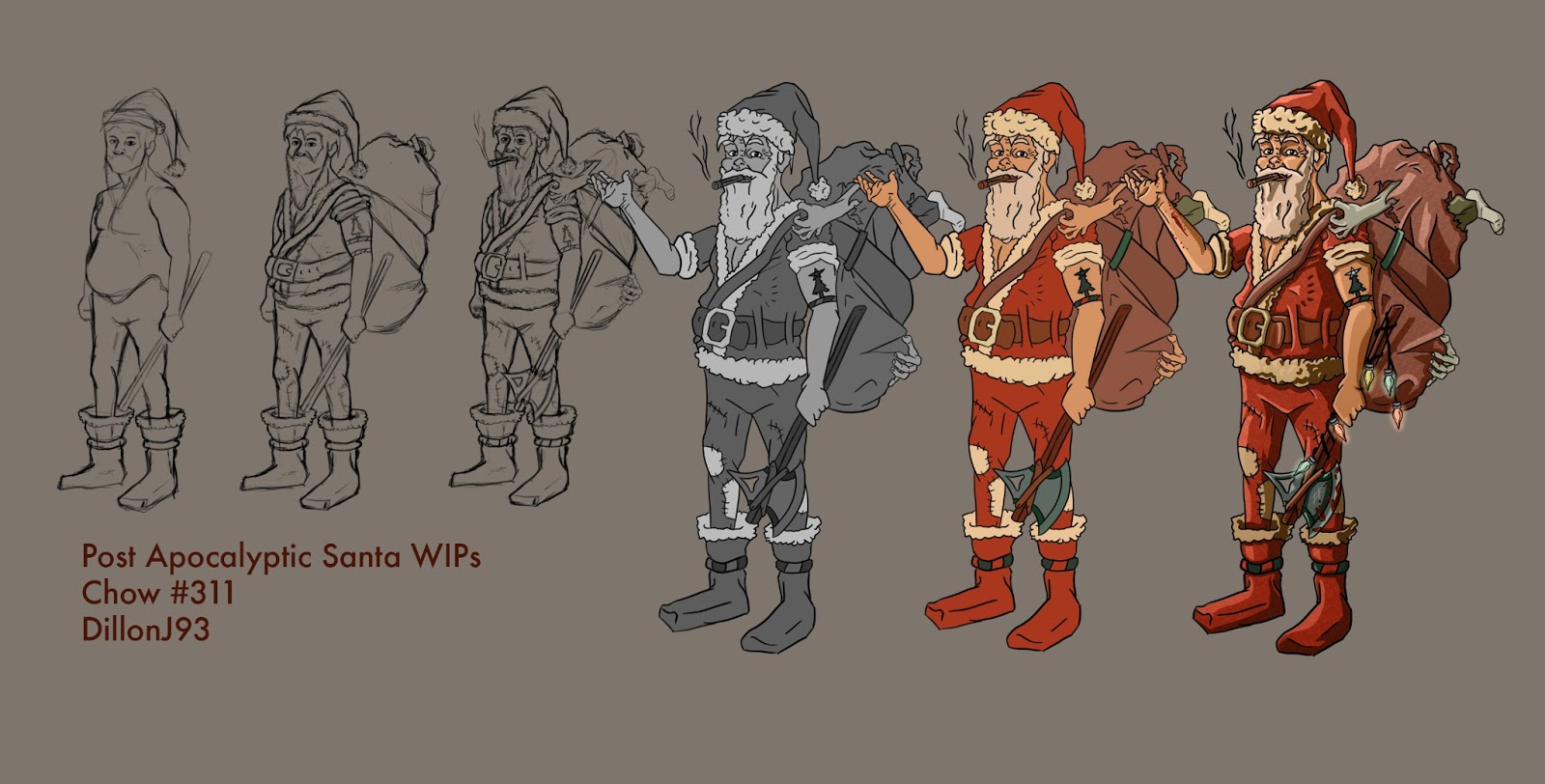 Characters & Environments: Character practice over Winter break