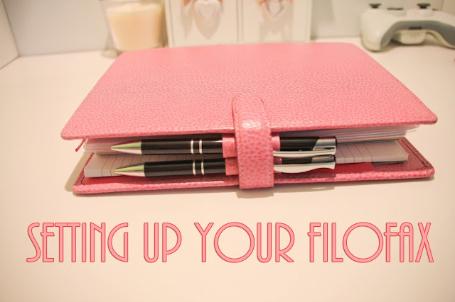 A blog about spreading the joys in life: How To Set-Up Your First Filofax