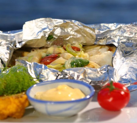 The Low Carb Diabetic: Fillet of Cod Baked in Foil with Fennel ...