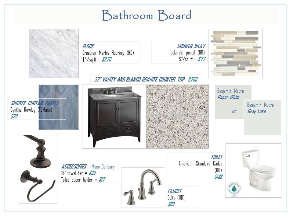 KristinMarie: At Home: Bathroom Board