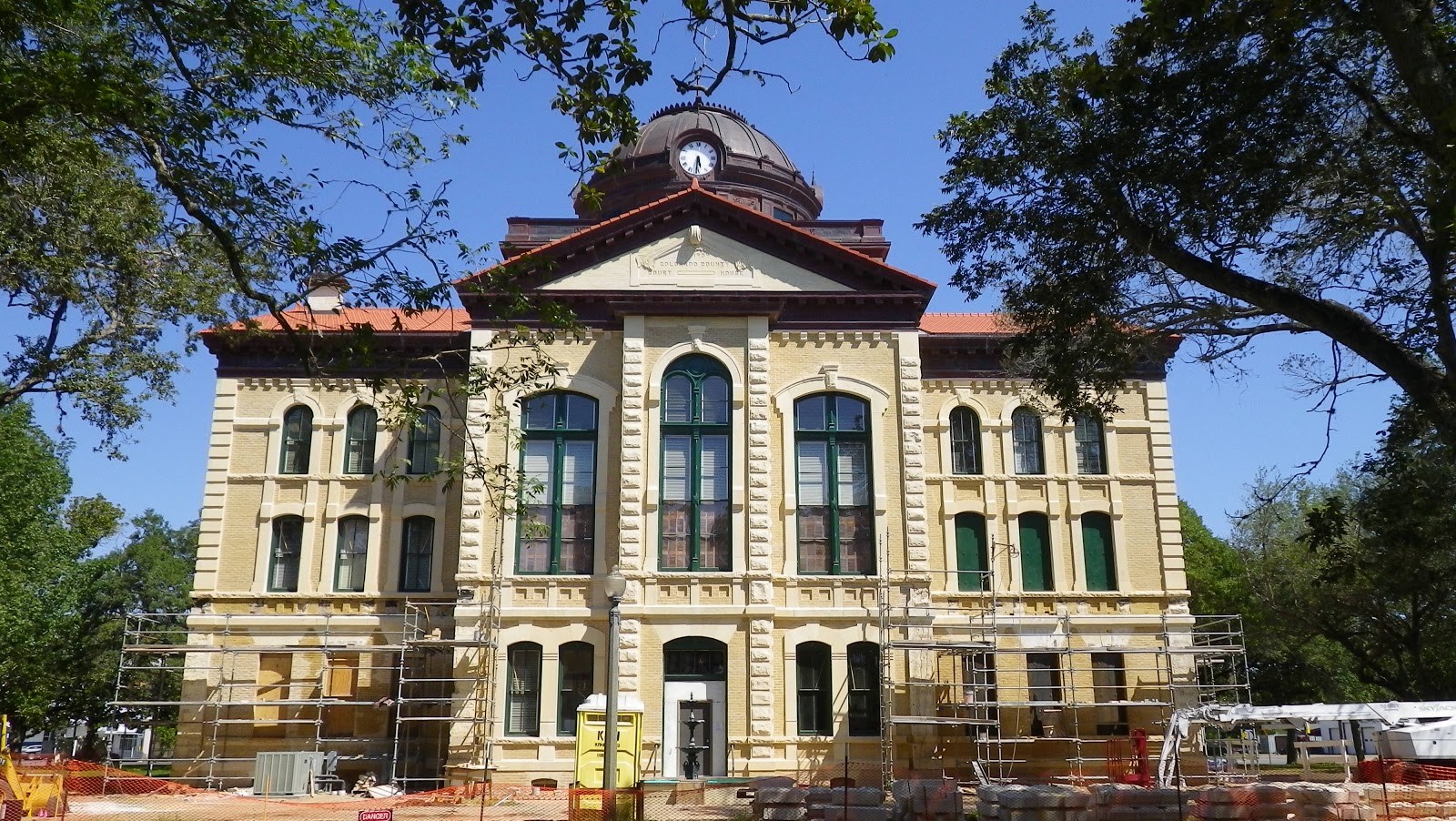 Texas Courthouse Tour: 9/10 - 9/11/11: Columbus, Wharton, Bay City ...