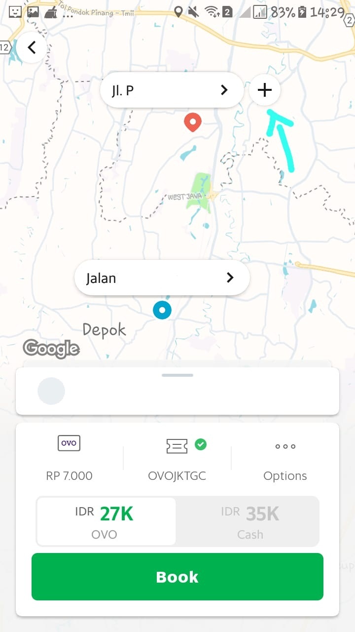 Ade UFi: Cara Pesan Grab dengan 2 tujuan antar