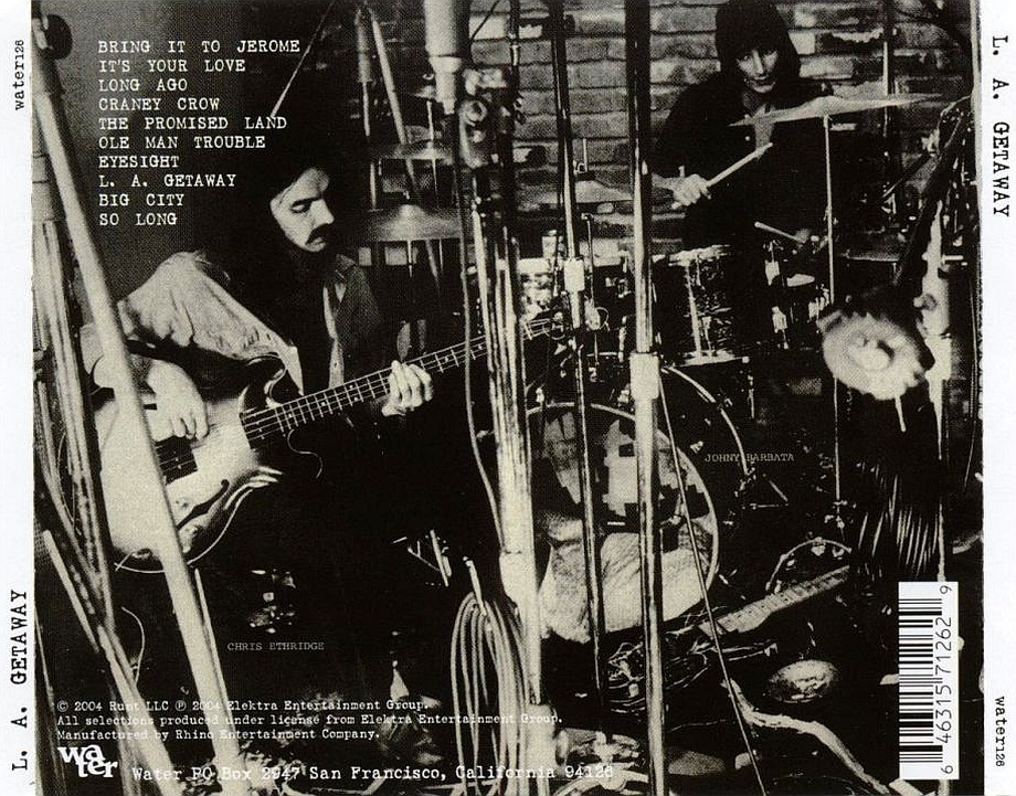 Joel Scott Hill, John Barbata, Chris Ethridge - L.A. GETAWAY 1971