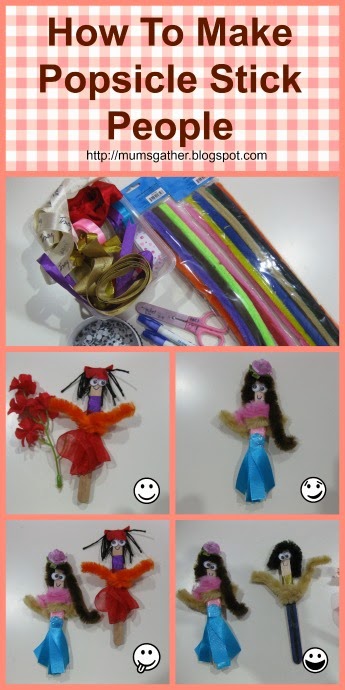 How To Make Popsicle Stick People ~ Parenting Times