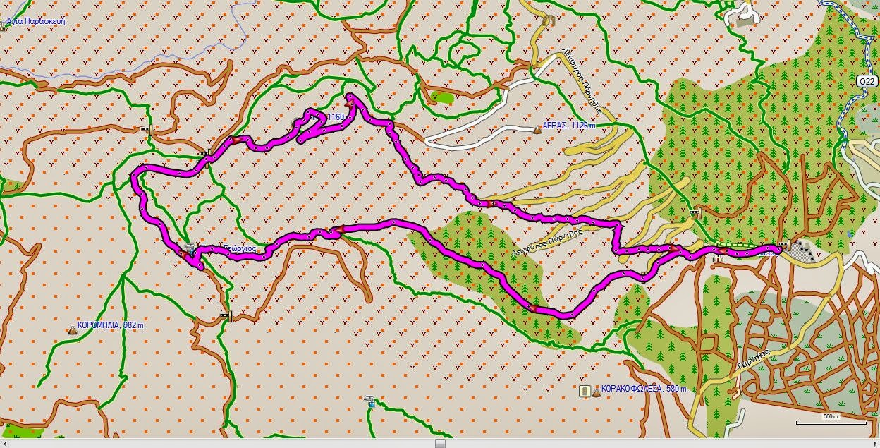 Hiking Hellas: ΠΑΡΝΗΘΑ (ΠΑΡΚΙΝΓΚ ΤΕΛΕΦΕΡΙΚ - ΑΓ.ΓΙΩΡΓΗΣ ΚΕΡΑΜΙΔΙΟΥ ...