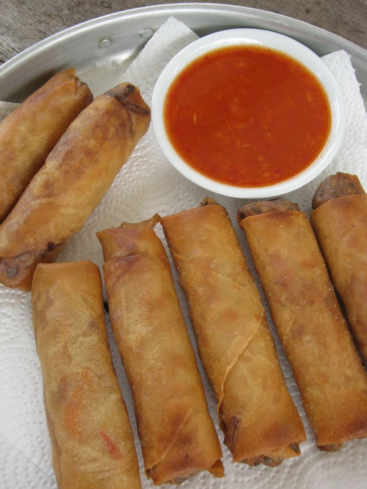 KARI LEAFS ... Malaysian flavour's: FRIED POPIAH ( SPRING ROLL )