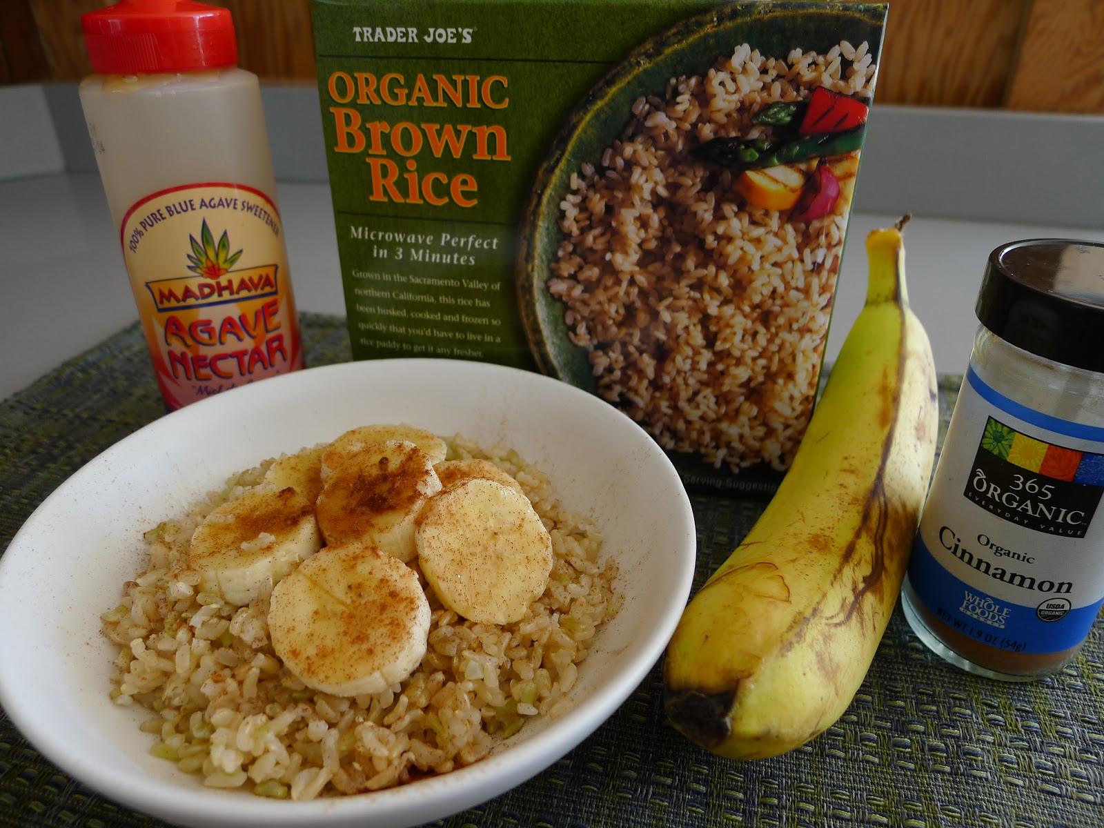 The Healthy Vegans: Brown Rice for Breakfast? Nana Rice!!!