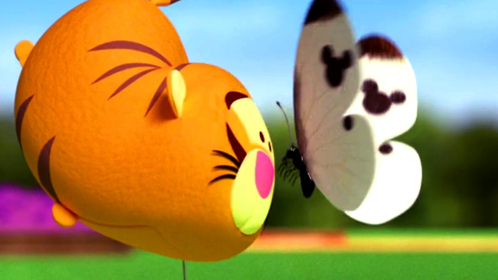 Disney at Heart: Tsum Tsum Shorts: Butterfly Chase