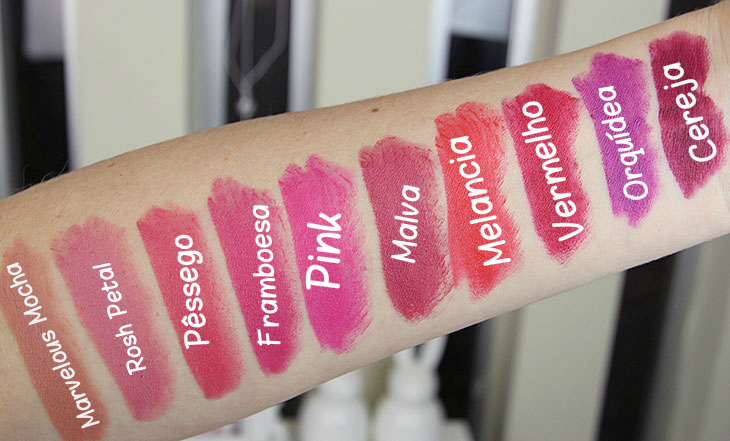 Review - Batons Matte Avon | Uma Chávena De Amor