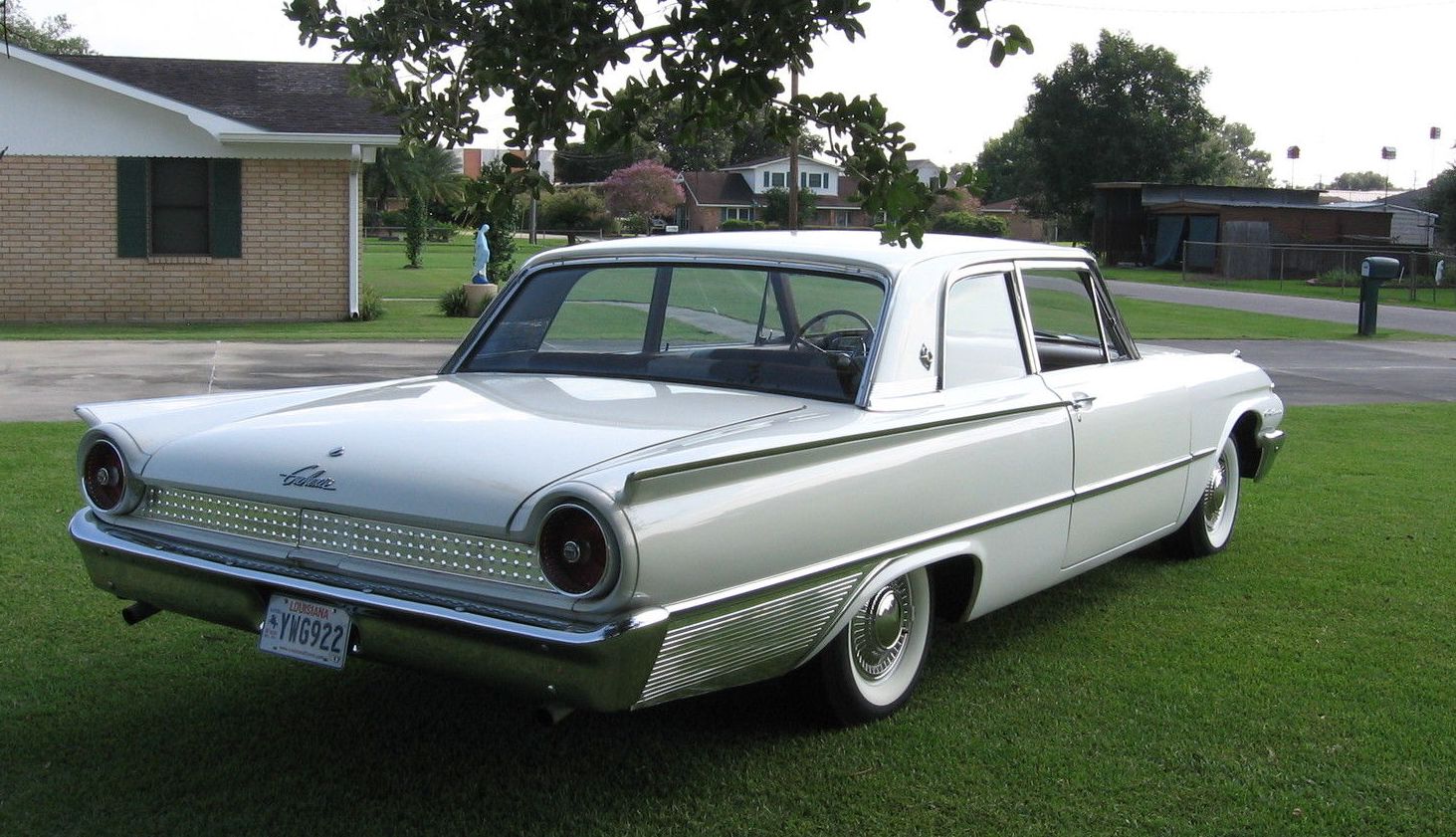 All American Classic Cars: 1961 Ford Galaxie 2-Door Club Sedan