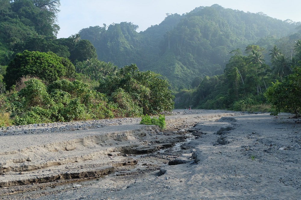Trekking the volcano on Savo Island in the Solomons