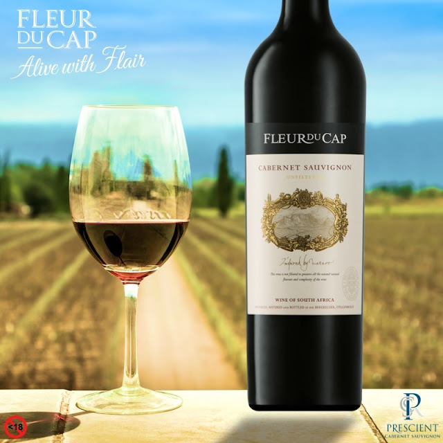 Celebrating 92-points for Fleur du Cap Unfiltered Cabernet Sauvignon ...