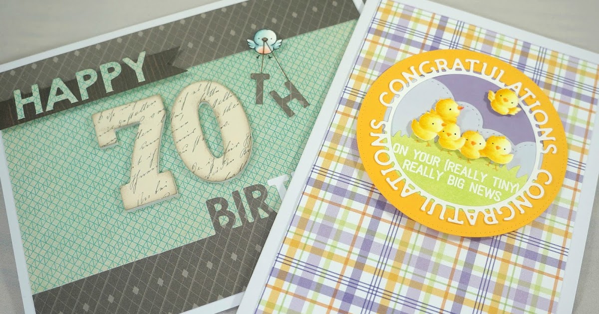 Kara Lynne's Card Designs: Twofer Card Challenge #1: Feathers