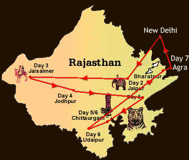 Rajasthan | Rajasthan Map | Rajasthan Tourism
