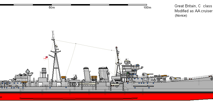 WARSHIPSRESEARCH: British light cruiser HMS Colombo (1918) in 1923