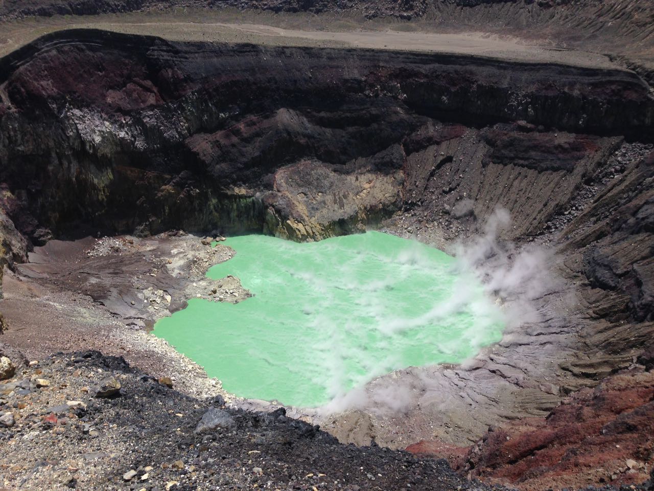 Desde un mirador: Cerro Verde - Volcán Santa Ana