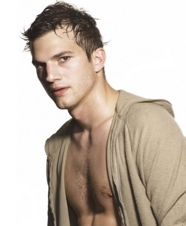 vanessa hudgens hairstyles: ashton kutcher modeling career