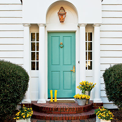 Sure Fit Slipcovers: Choosing A Paint Color To Personalize Your Front Door