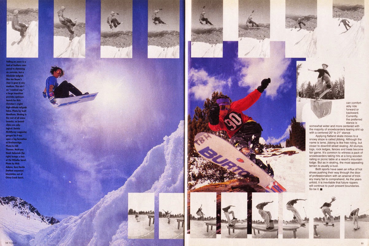 When Thrasher Magazine Did Snowboarding | illicit snowboarding