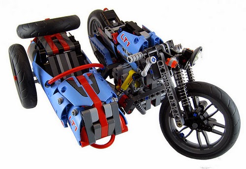 Mercenary Garage : Lego Sidecar