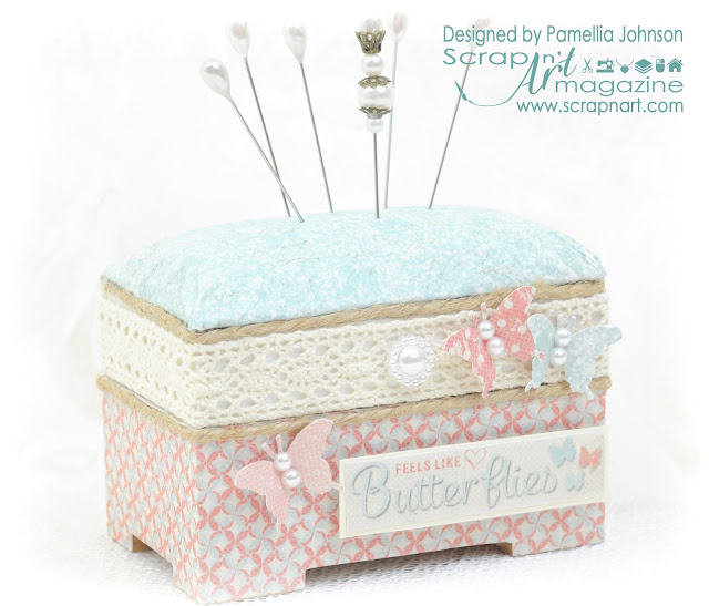 My Little Craft Things: Decorative Pin Box with Video