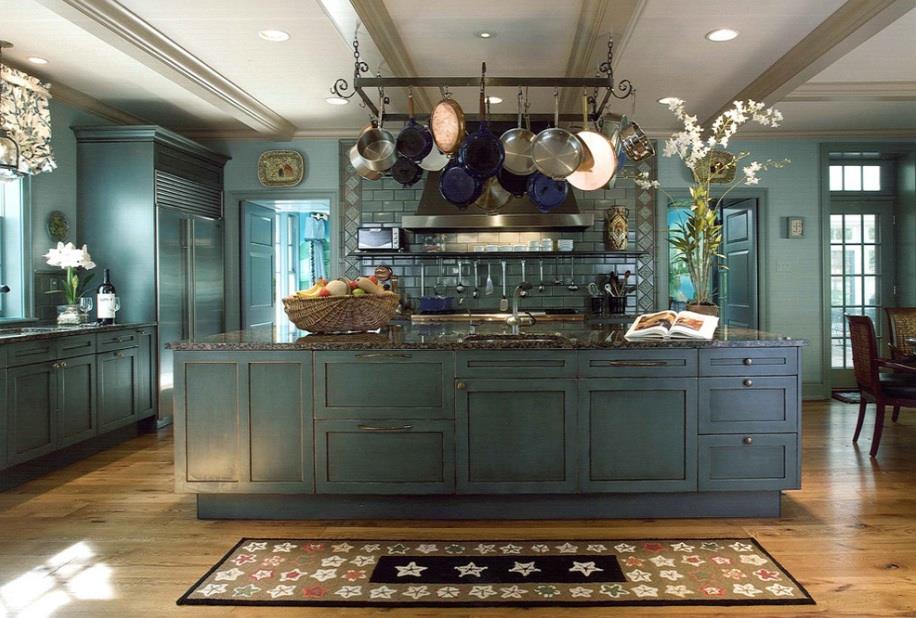 French COUNTRY KITCHEN Color Schemes