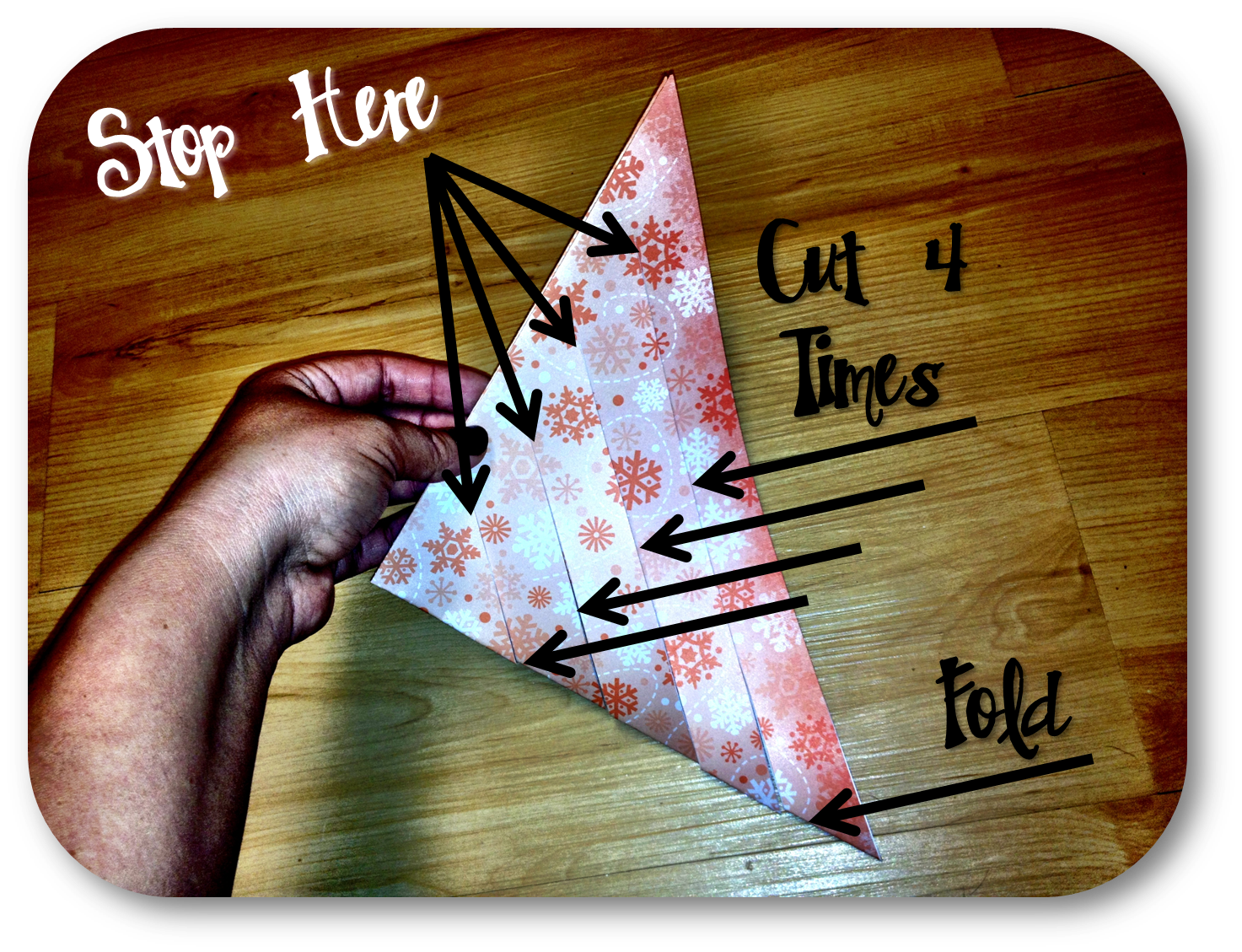 Teaching in Flip Flops: Step-by-Step Snowflakes - Part 1