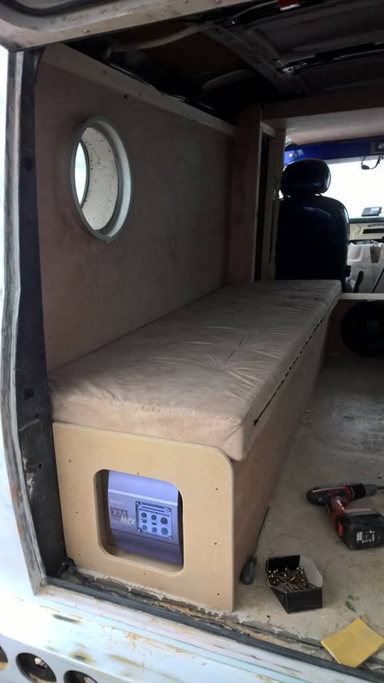 Bedford CF2 Van: ebay: Bedford CF Radical V8 Custom Van project