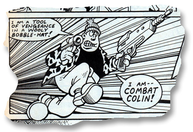 Lew Stringer Comics: Combat Colin: 30 Yampy Years!